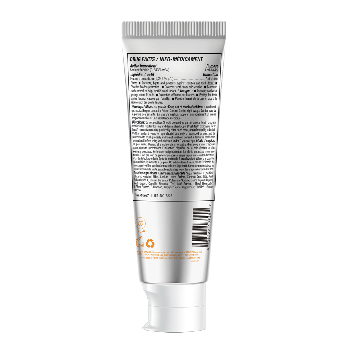 Kids Toothpaste with fluoride - Mango - 120g – Serendipity House 匯寶 ...
